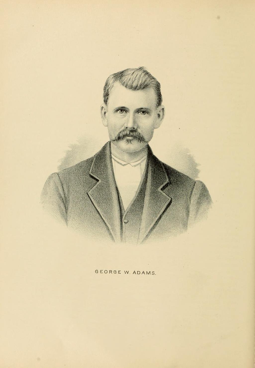 Biography of George W. Adams – Illinois Genealogy